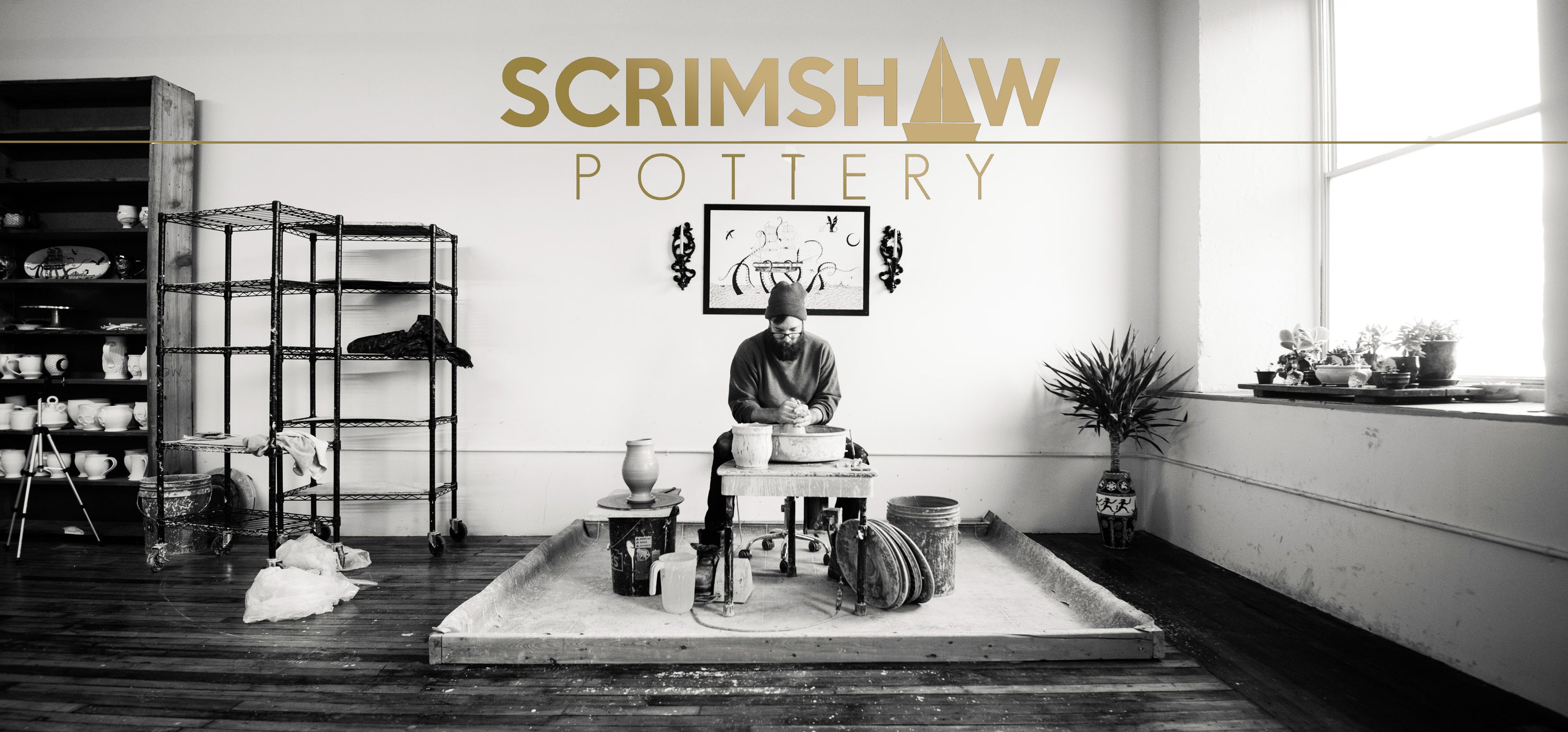 Scrimshaw Pottery