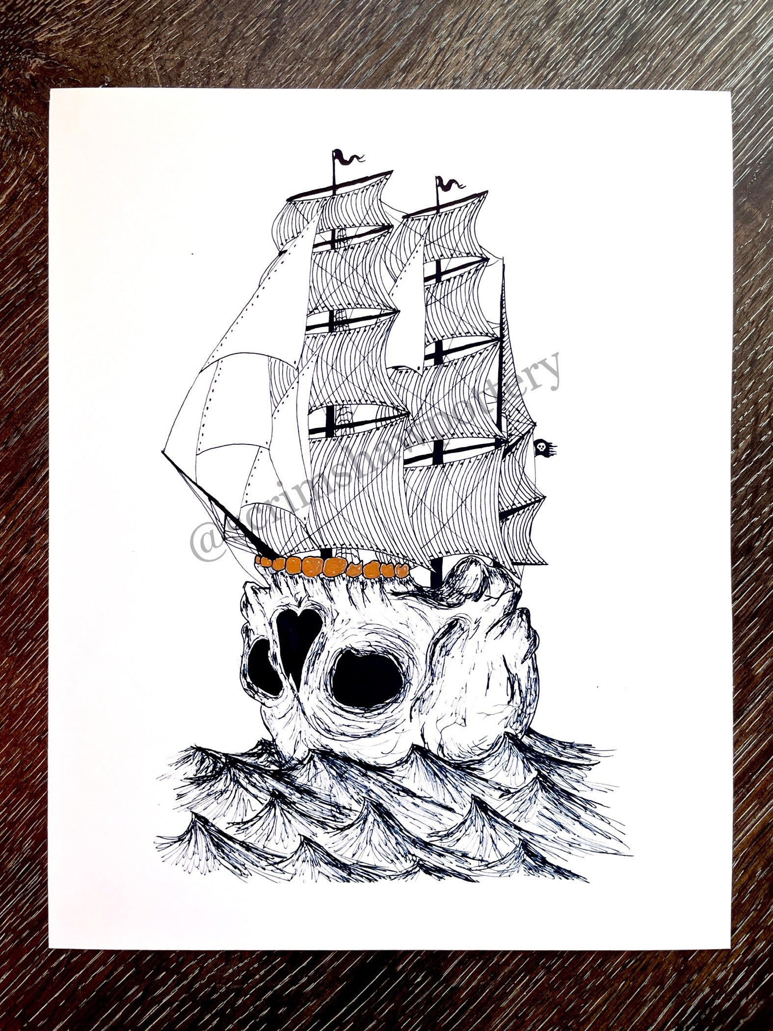 Drifting Thoughts Print – Scrimshaw Pottery